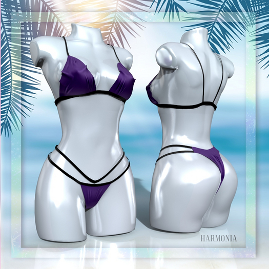 Second Life Marketplace Purple Bikini